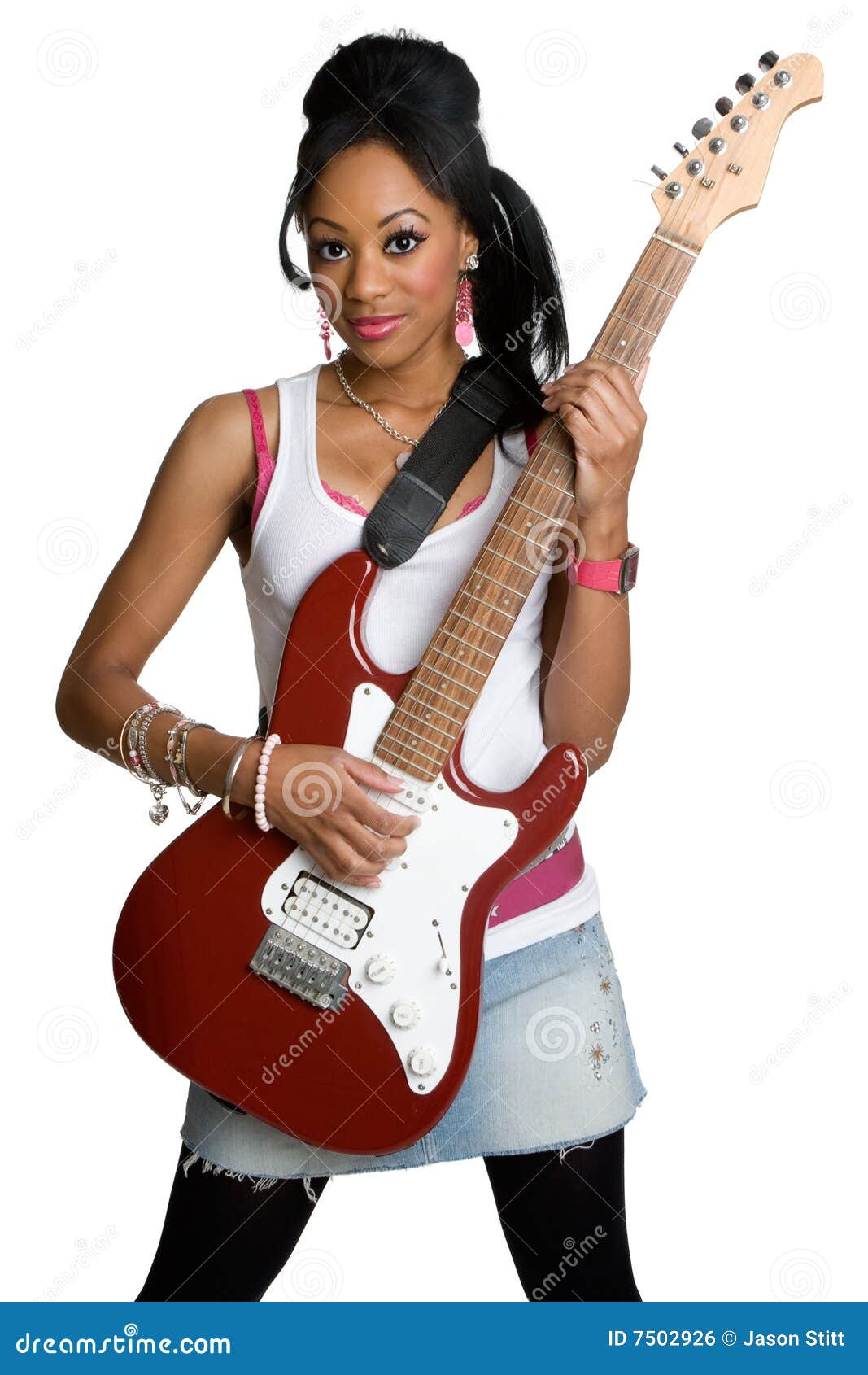 Rock Star Girl stock photo. Image of teenage, teenager - 7502926