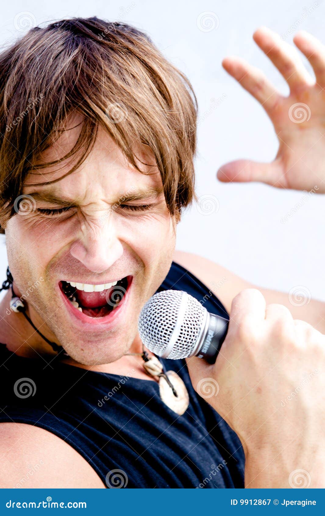 Rock Star Jamming Out stock image. Image of arts, group - 9912867