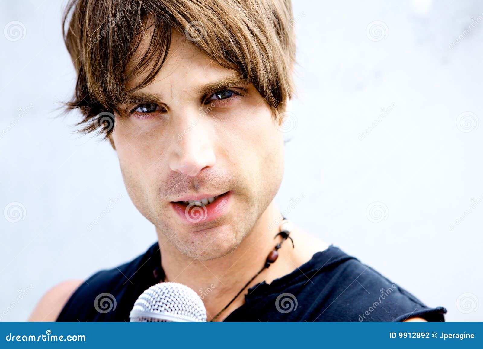 Rock Star Jamming Out stock photo. Image of adolescence - 9912892
