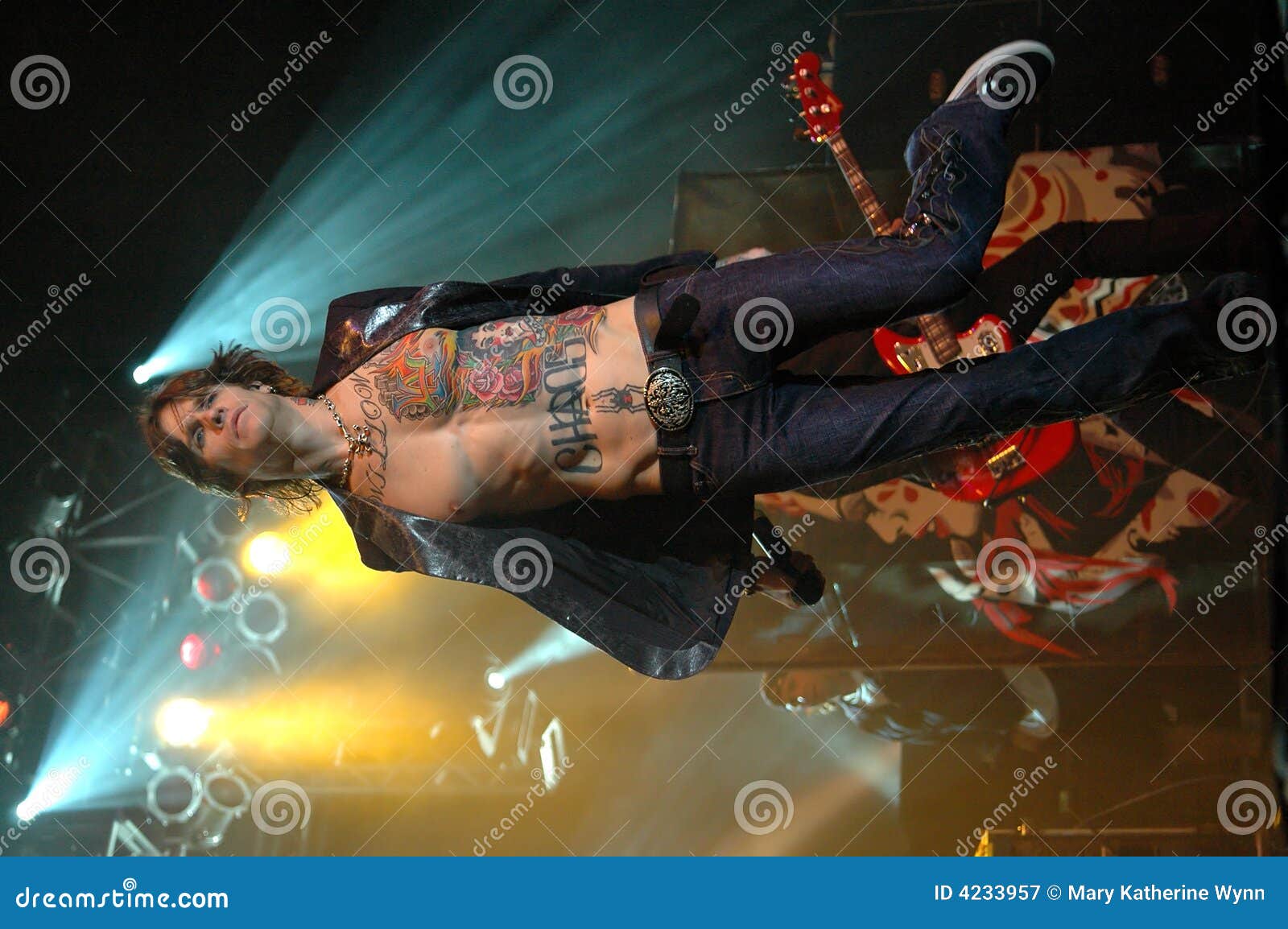 Rock Star Josh Todd of Buckcherry Editorial Photography - Image of play ...