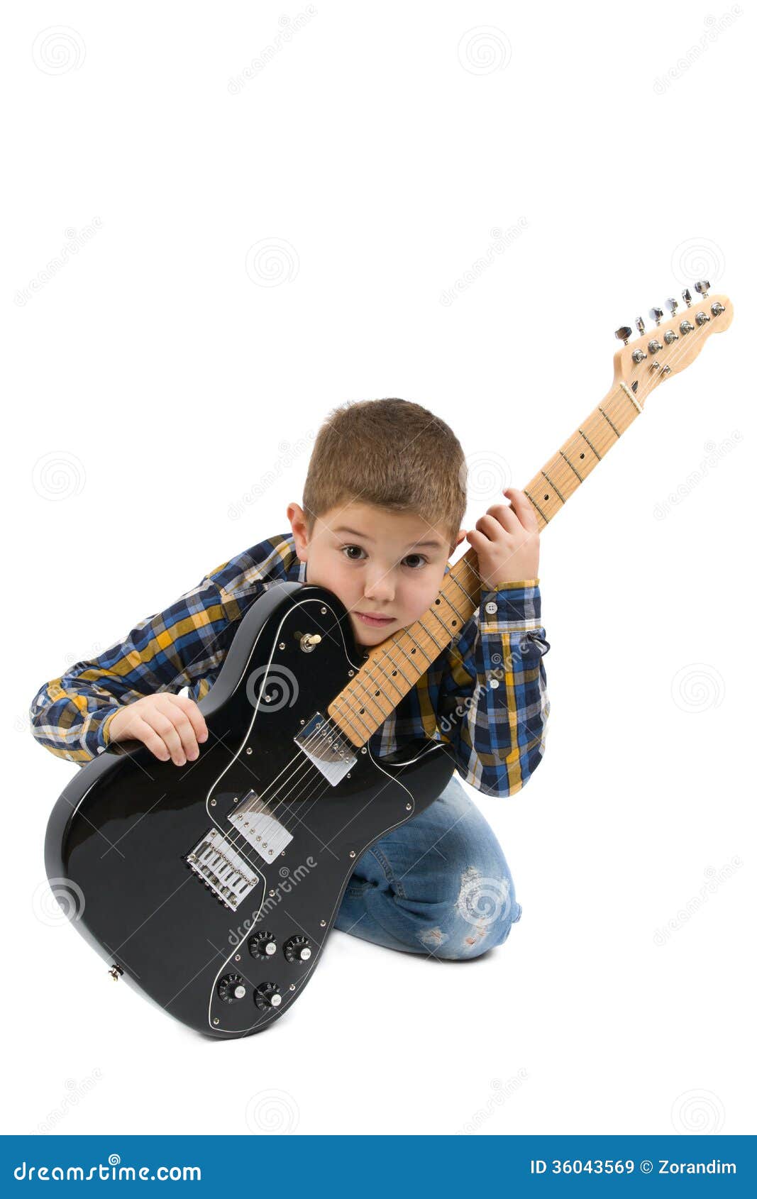 Rock star kid stock image. Image of people, guitarist - 36043569