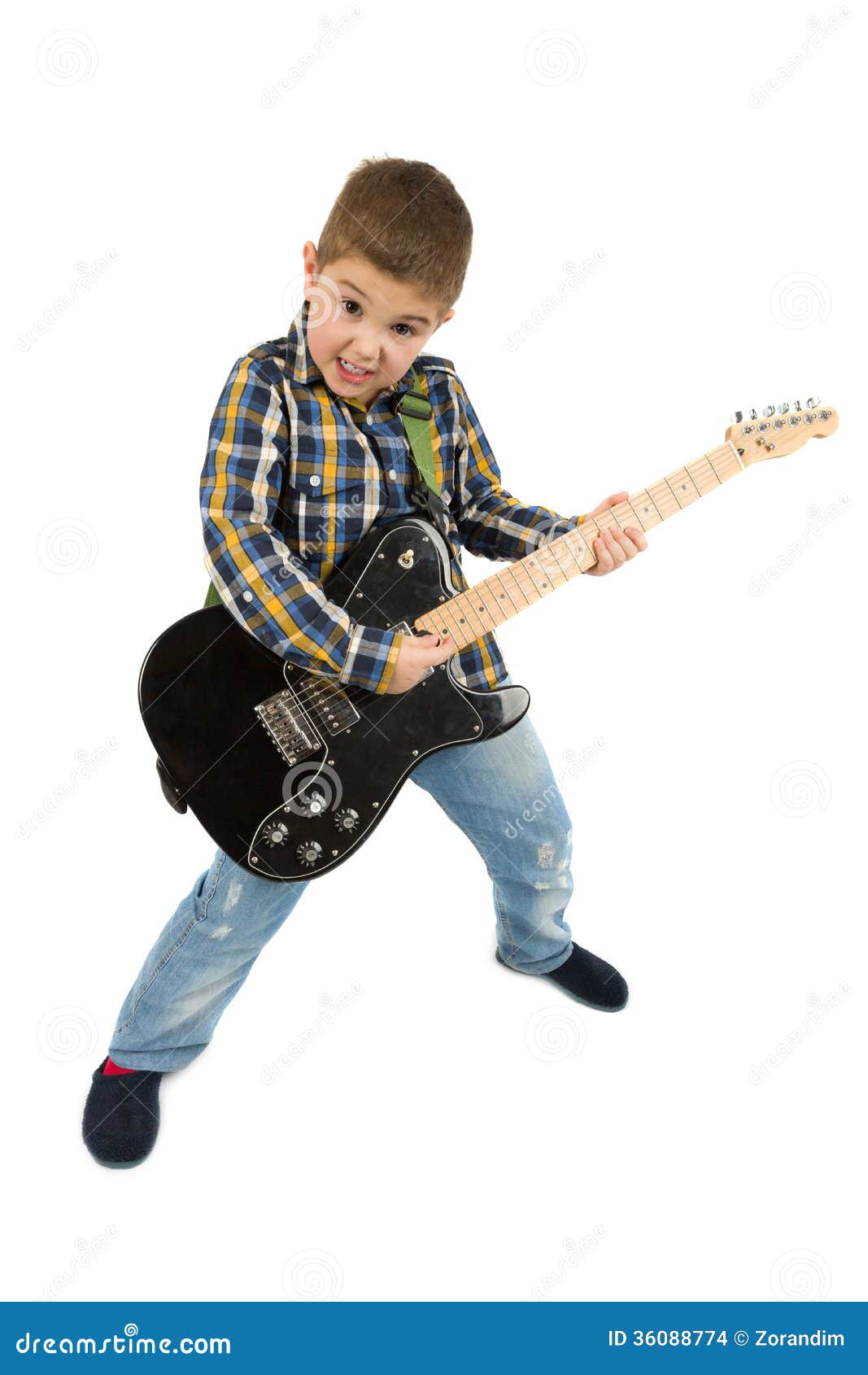 Rock star kid stock photo. Image of party, musical, guitarist - 36088774