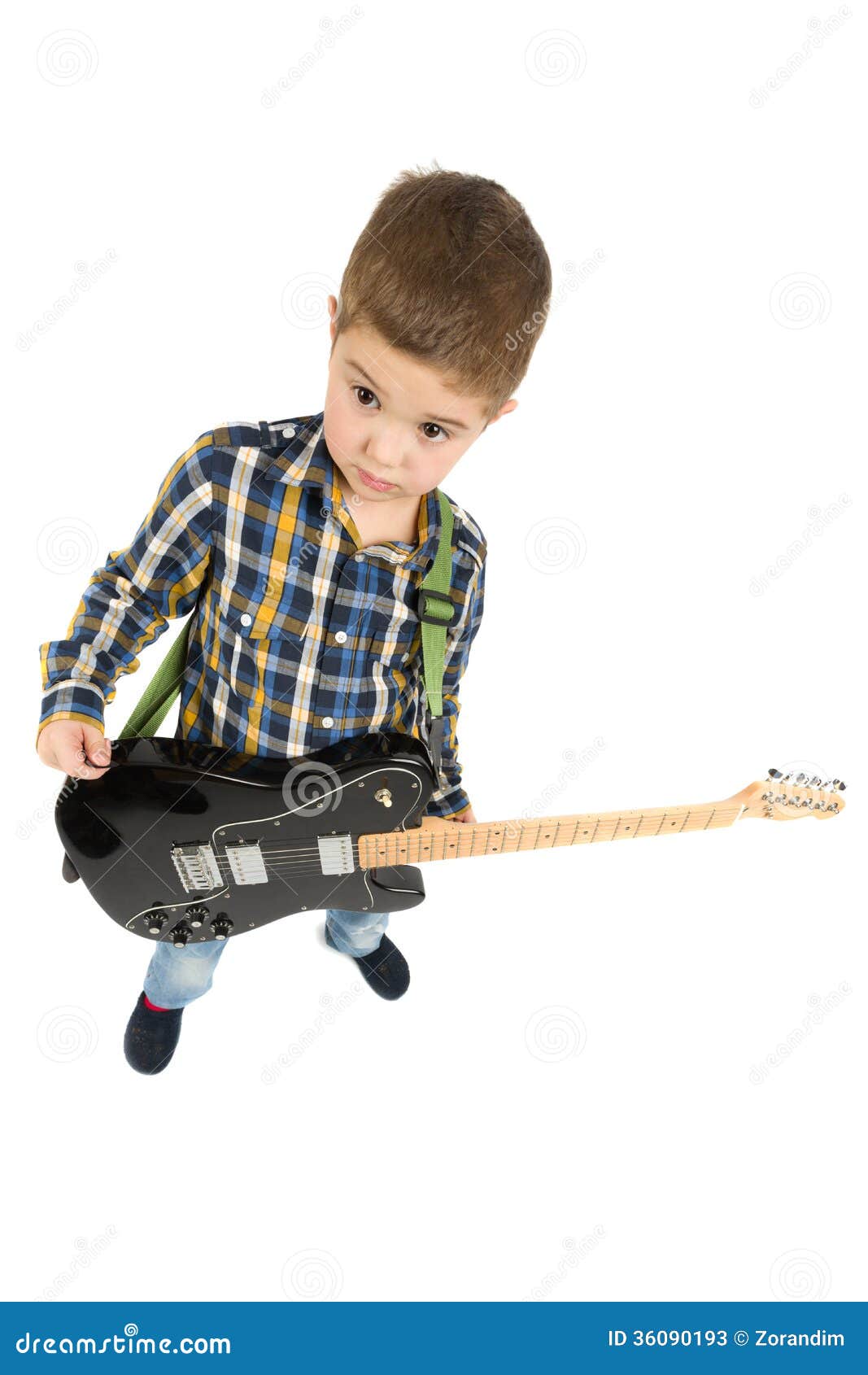 Rock star kid stock image. Image of musician, rock, playing - 36090193