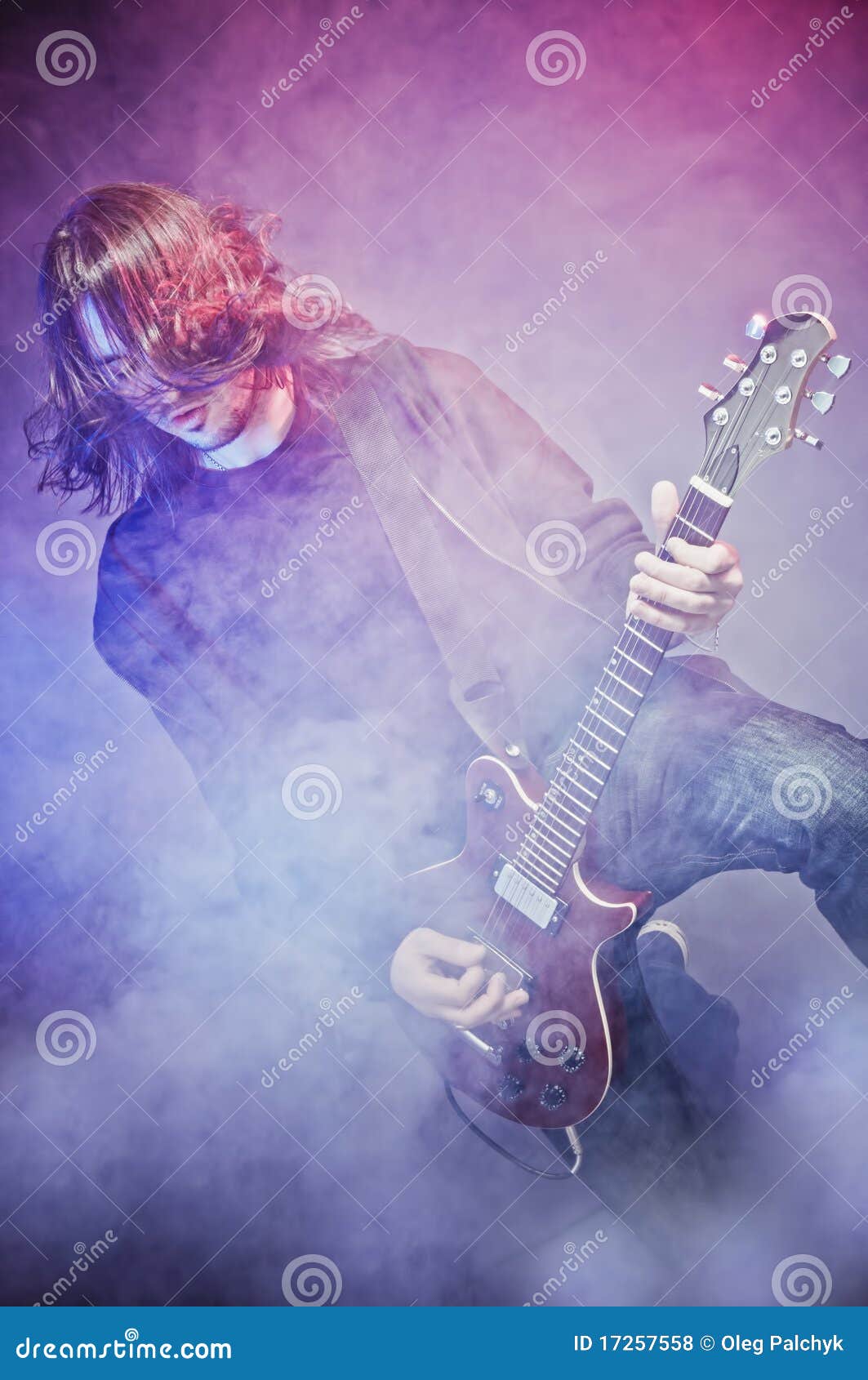 Rock-star Playing a Concert Stock Photo - Image of person, musician ...