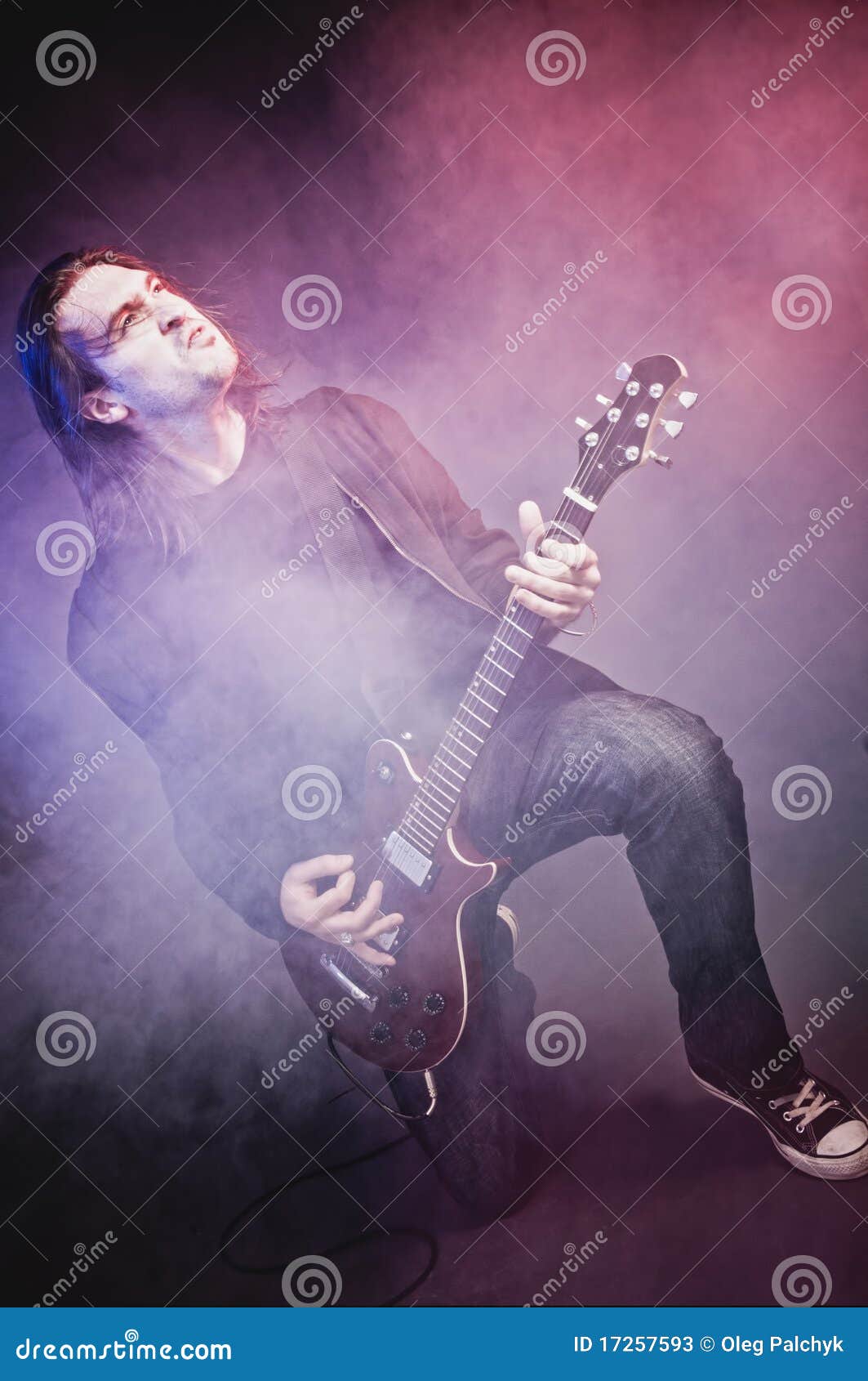 Rock-star Playing a Concert Stock Image - Image of chord, energy: 17257593