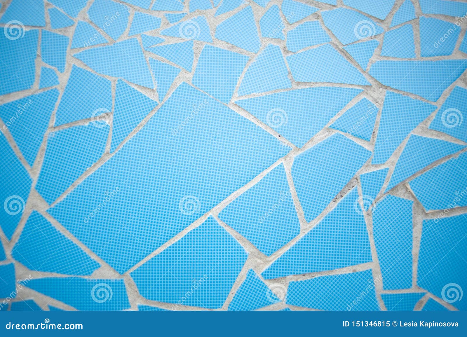 Rock Stone Blue Painted Symetry Decor Tile with Cracks Wall Background ...