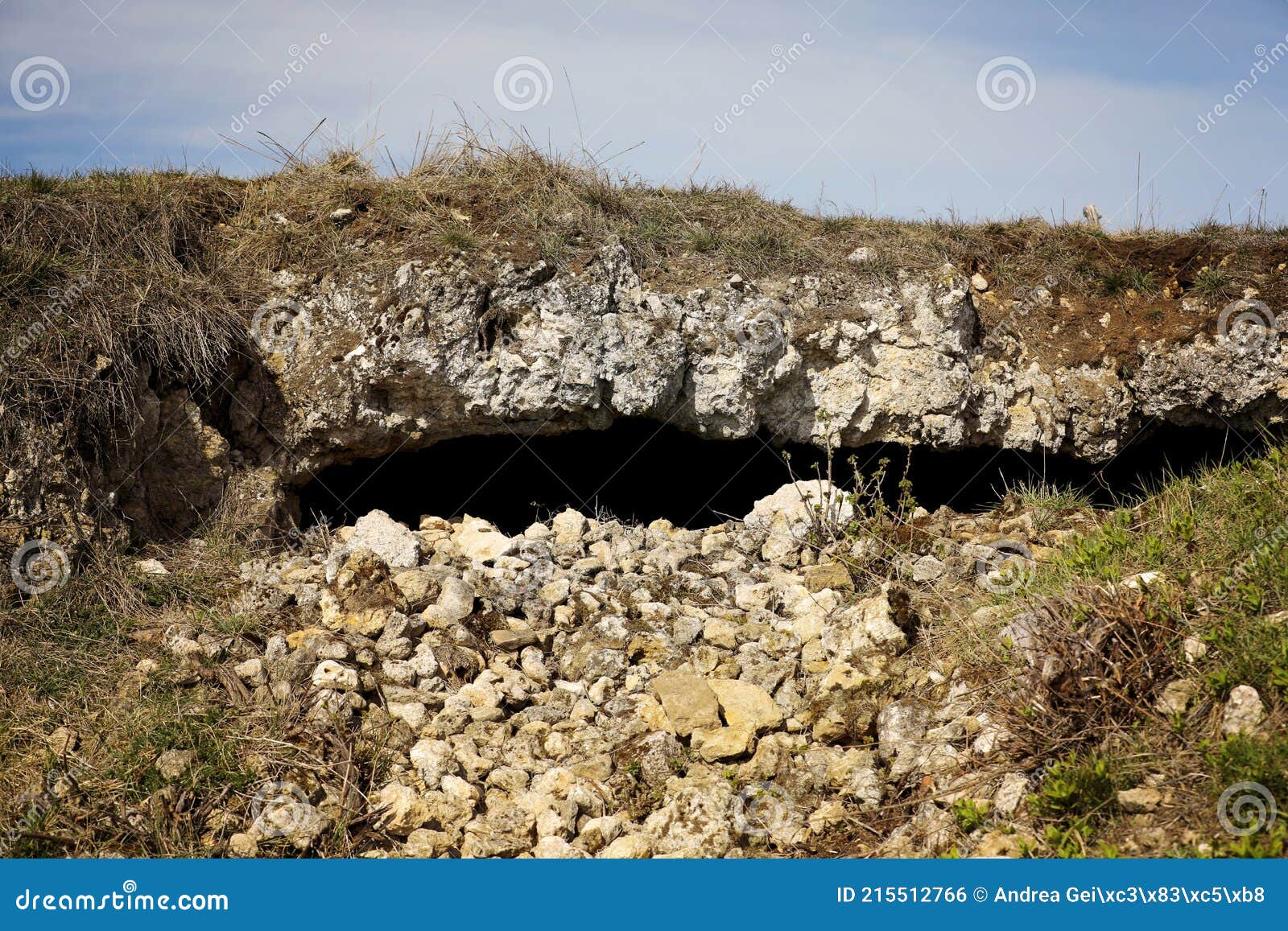 Rock stone crevice stock photo. Image of column, mountainside - 215512766