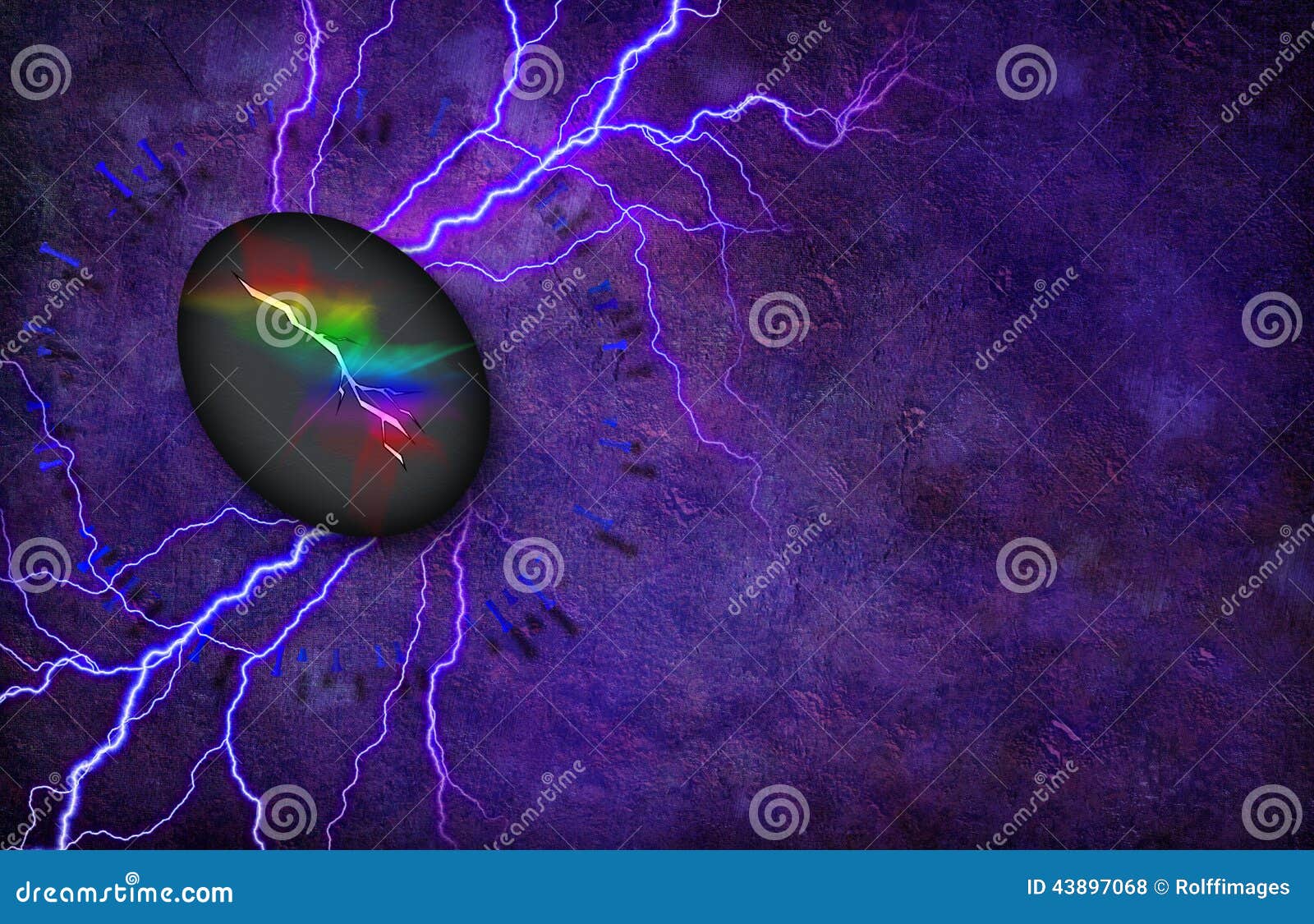 Rock stock illustration. Illustration of colorful, electric - 43897068