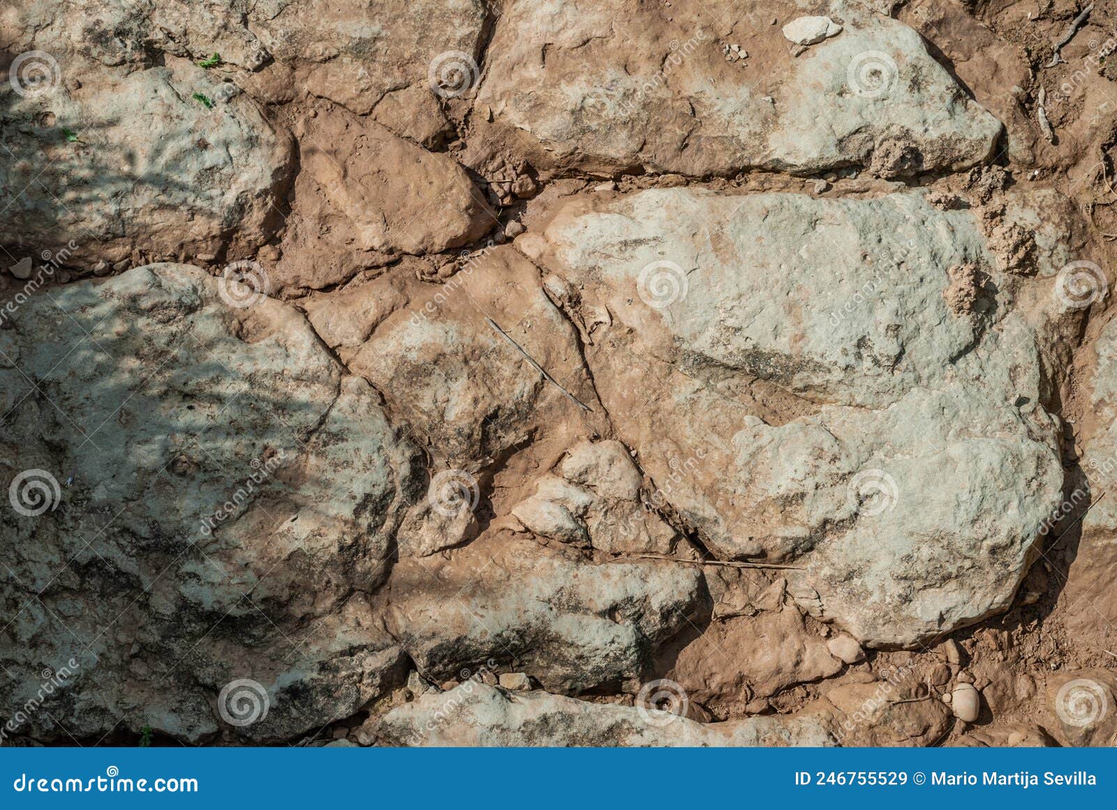 Rock with Stones at the Bottom Stock Image - Image of modern ...