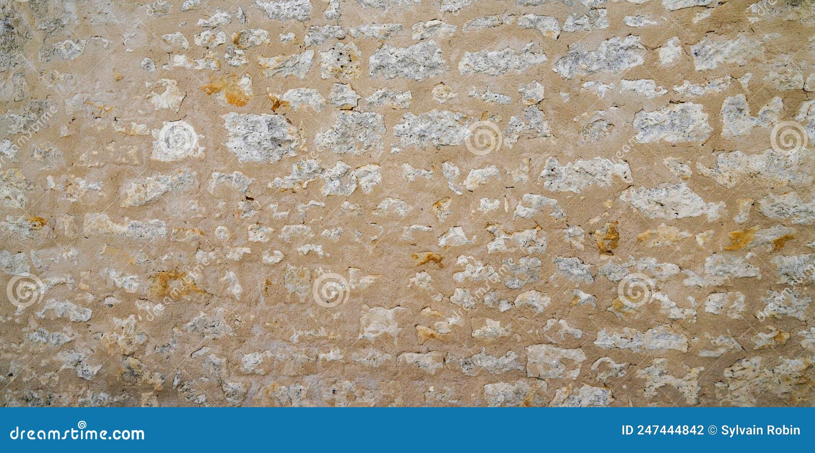 Rock Stones Wall of Horizontal Stone Outdoor Facade Background Stock ...
