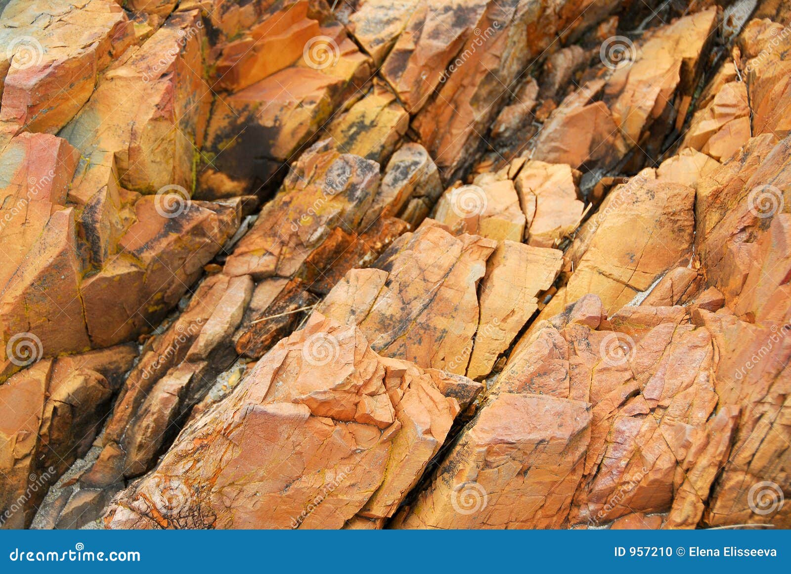 Rock surface stock photo. Image of geological, rock, orange - 957210