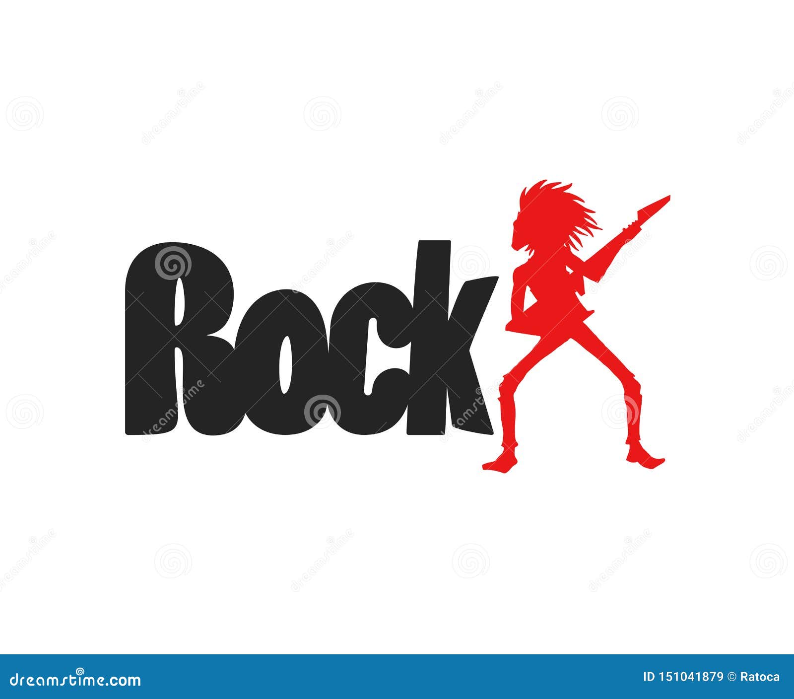 Rock symbol design stock vector. Illustration of concert - 151041879