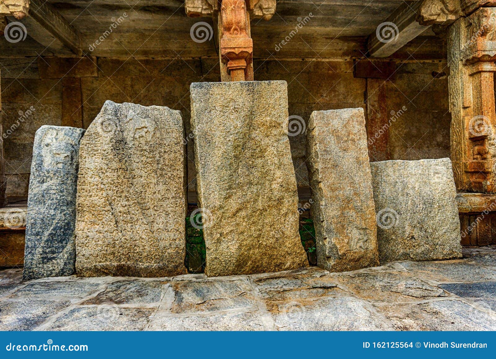Rock tablet stock photo. Image of tablet, indian, historical - 162125564