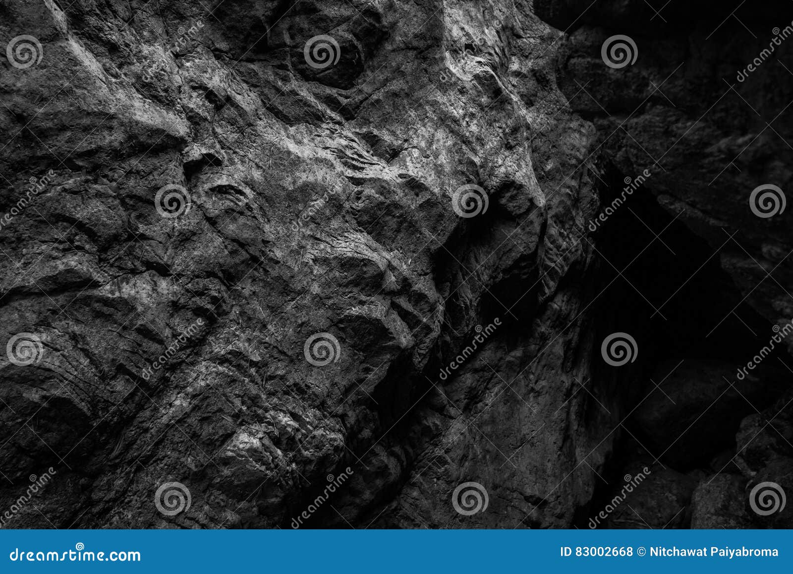 Rock texture in BW stock photo. Image of dirty, stone - 83002668
