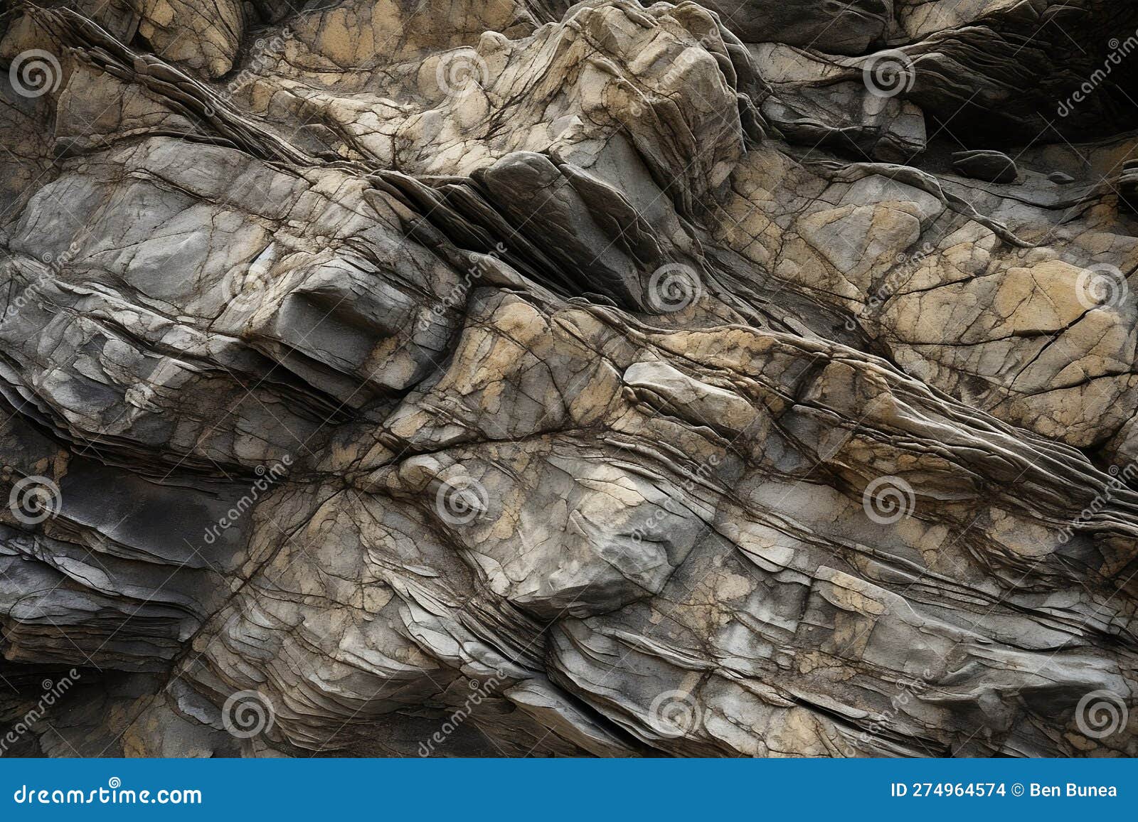 Rock Texture - Close-up of a Rough and Textured Stone Surface Stock ...