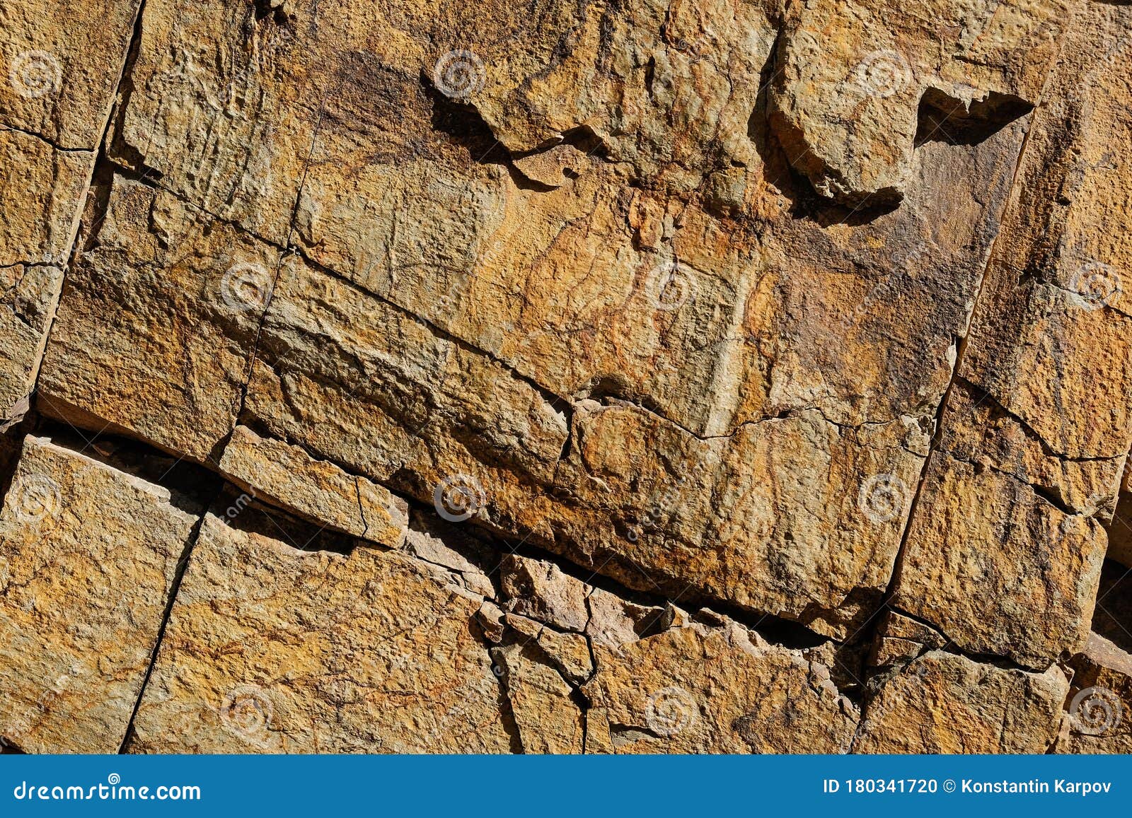 Rock Texture and Surface Background. Cracked Natural Stone Background ...
