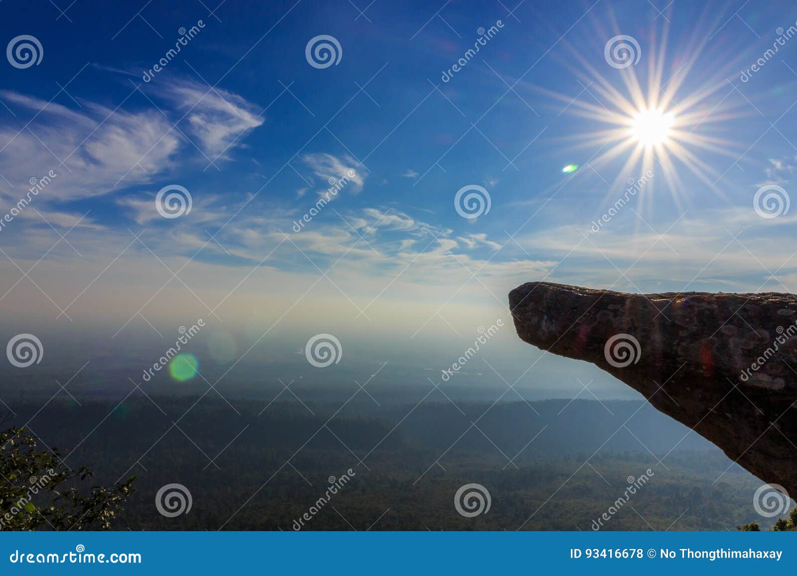 Rock to the day light sky stock photo. Image of high - 93416678