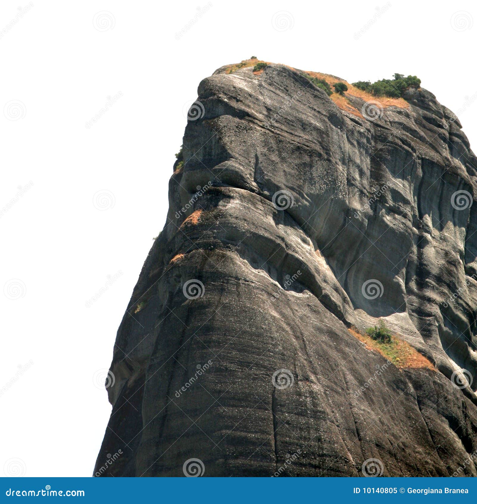Rock. the Top! stock image. Image of outdoor, white, natural - 10140805
