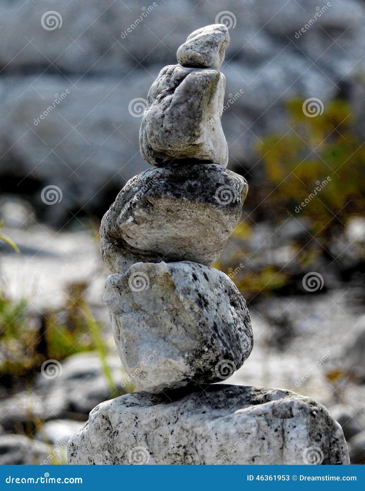 Rock Tower stock image. Image of rocks, tower, balanced - 46361953