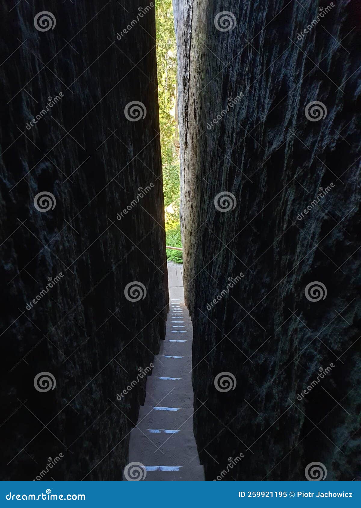 The Rock Towers in the the Largest Rock Labyrinth Stock Image - Image ...
