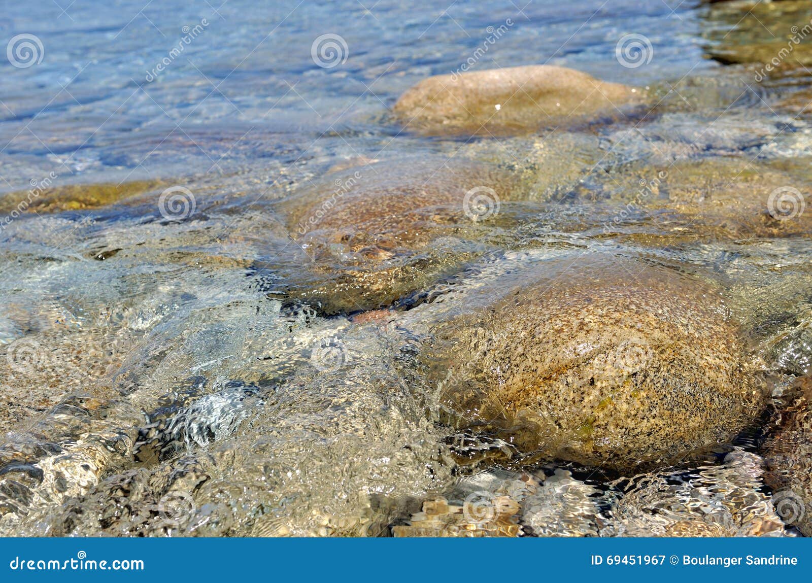 Rock under water stock image. Image of mediterranean - 69451967