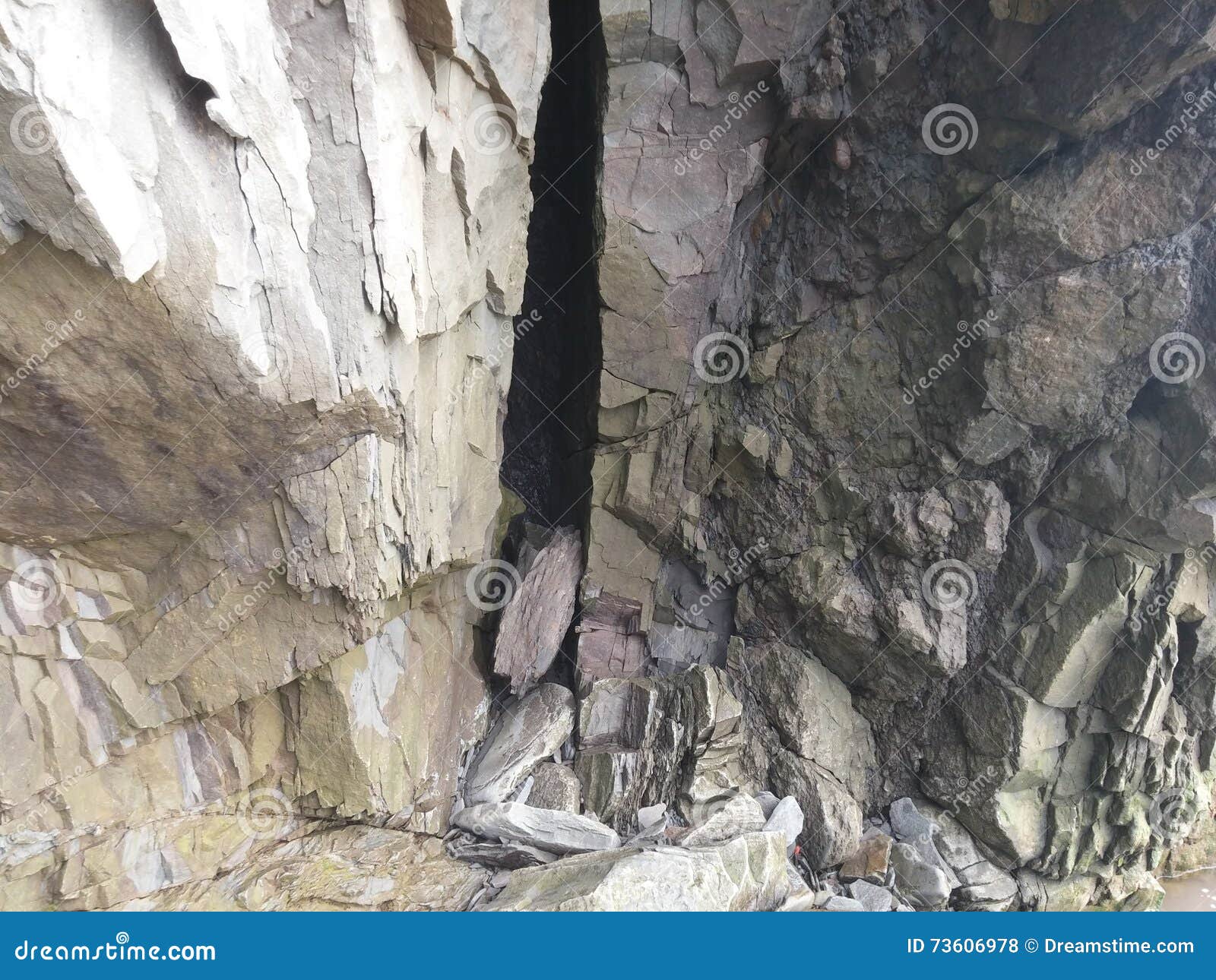 Rock wall stock photo. Image of rock, stone, nature, wall - 73606978