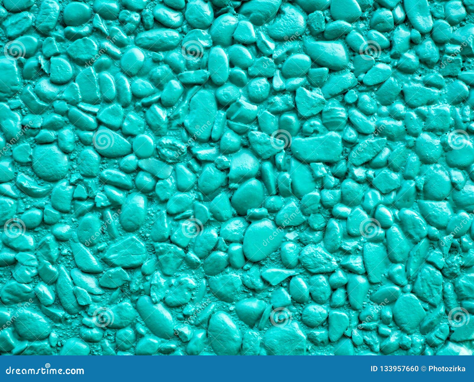 Rock Wall Decoration Painted Pattern Stock Photo - Image of colorful ...