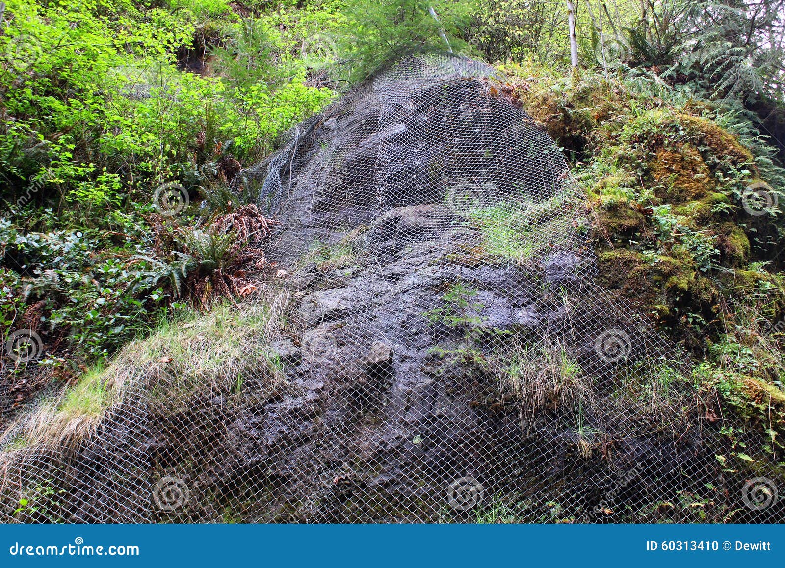 Rock wall protection stock photo. Image of outside, stone - 60313410