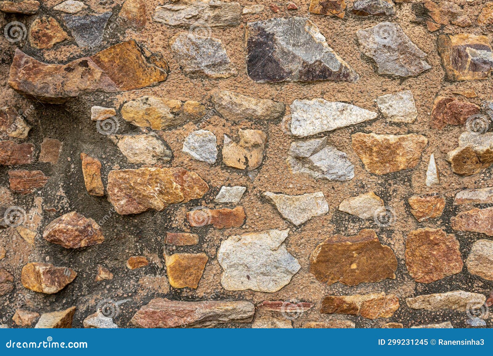 Rock Wall Texture of a Architecture Building Stock Image - Image of ...