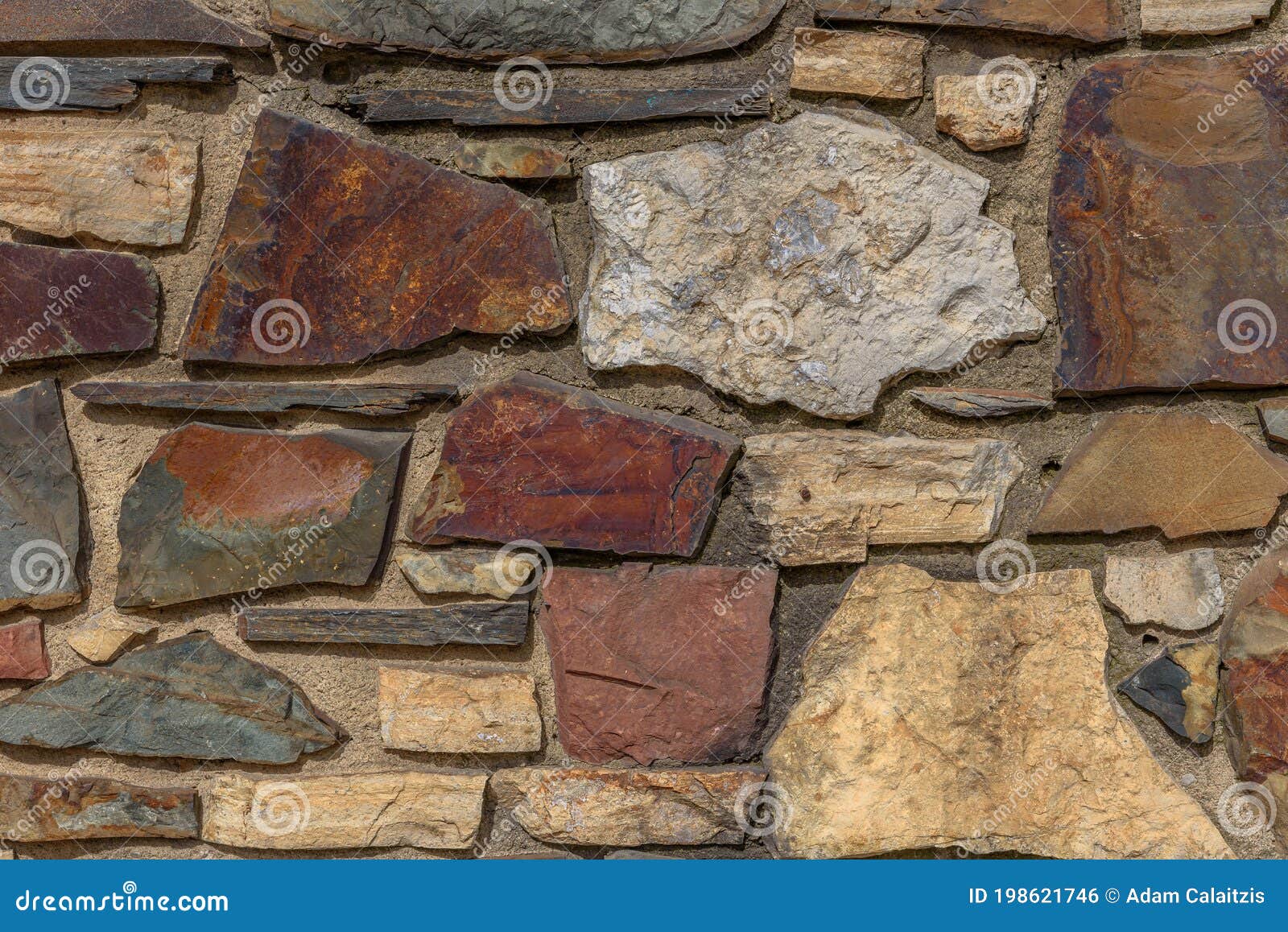 A rock wall texture stock photo. Image of material, retro - 198621746