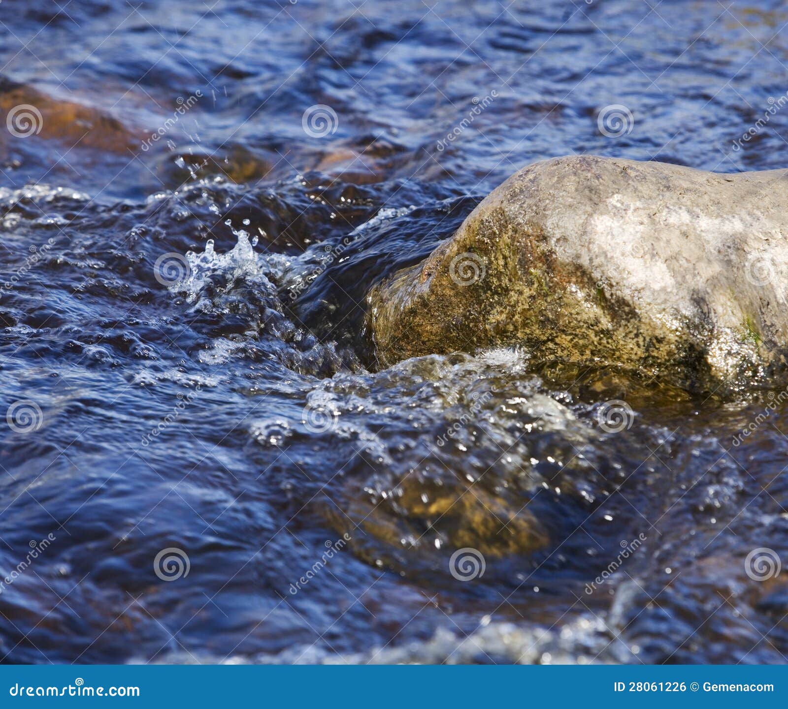 Rock and water stock photo. Image of nature, rock, blue - 28061226