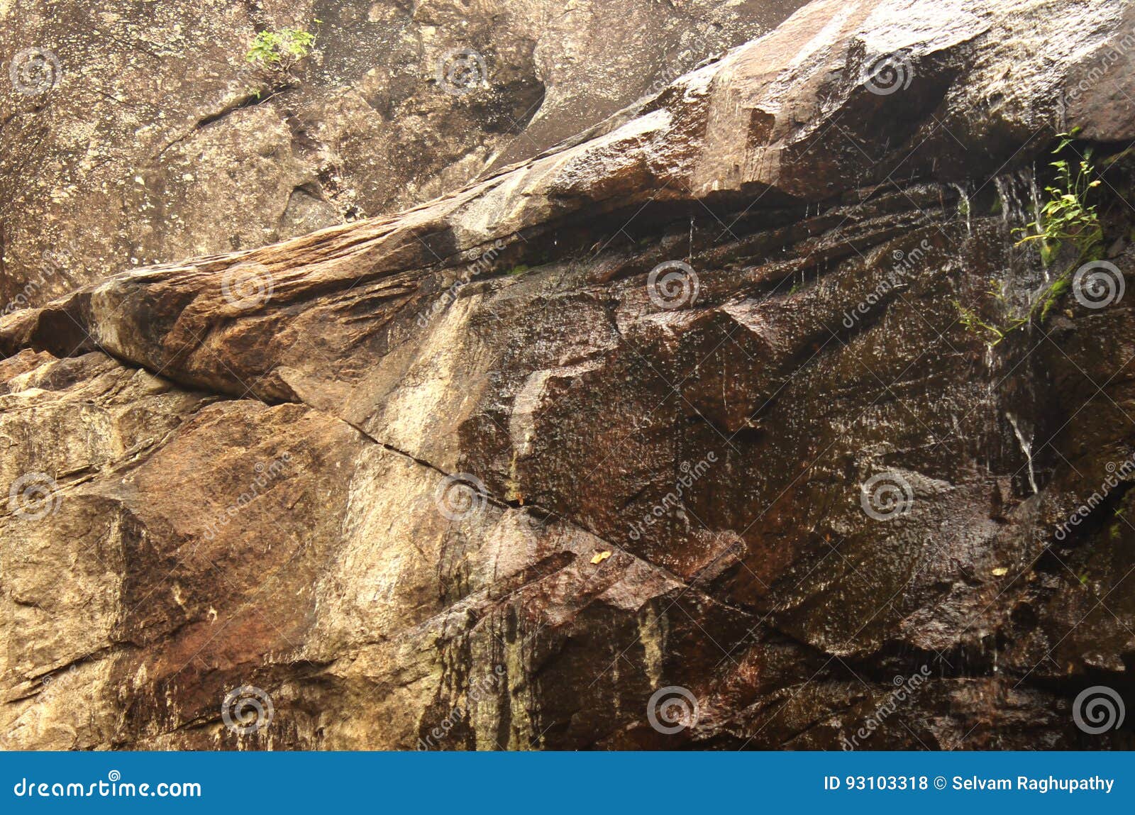 Rock with water stock photo. Image of peaceful, rocks - 93103318