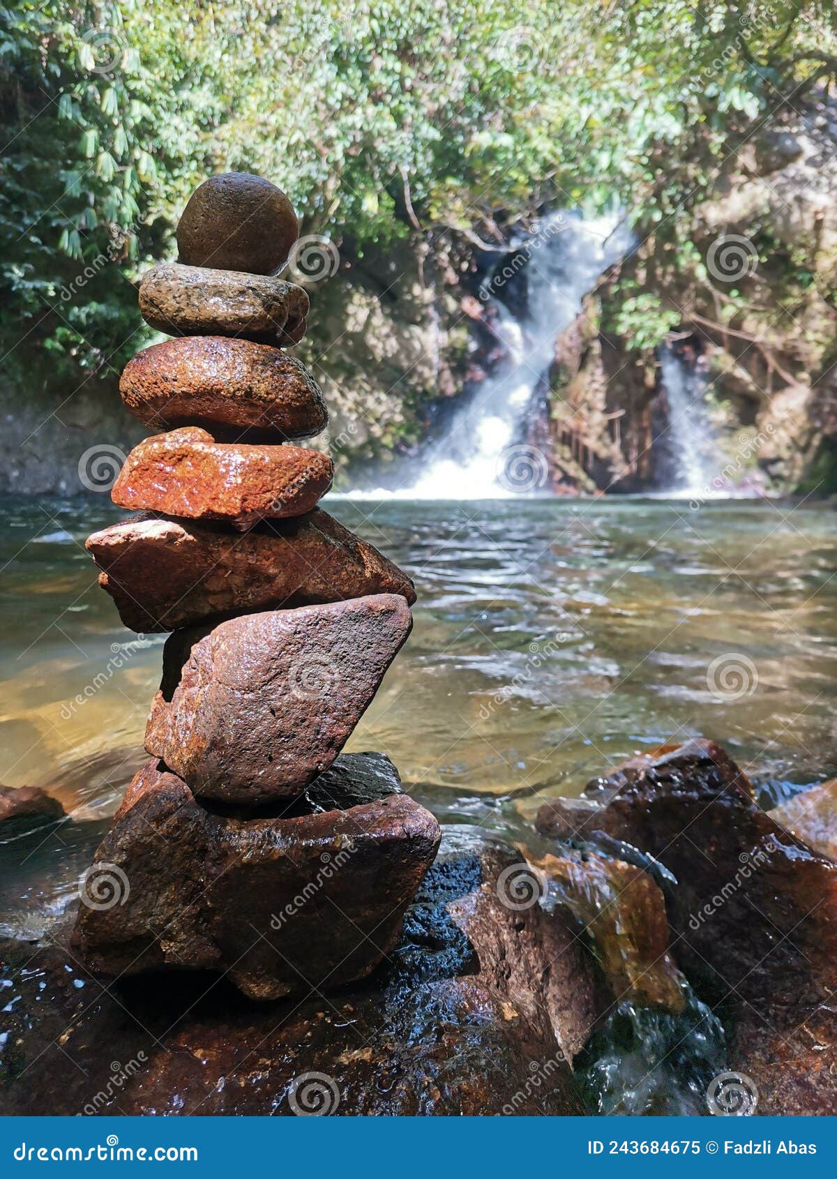 The Rock Waterfall Perak, Malaysia Stock Image - Image of malaysia ...