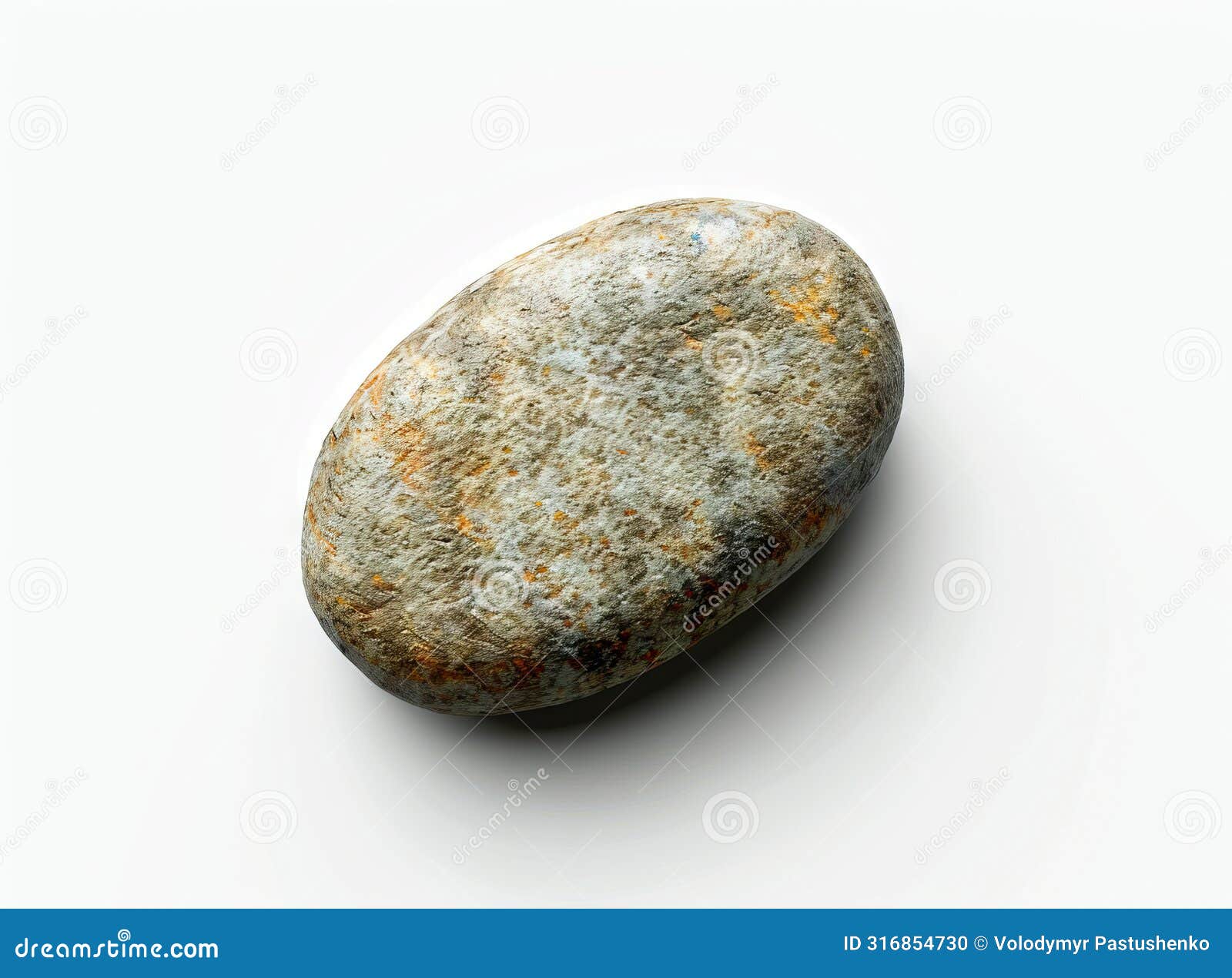 A Rock on a White Background Stock Photo - Image of fast, snack: 316854730