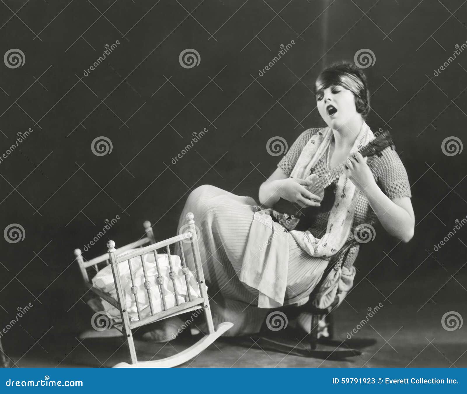 Rockabye baby stock image. Image of holding, horizontal - 59791923