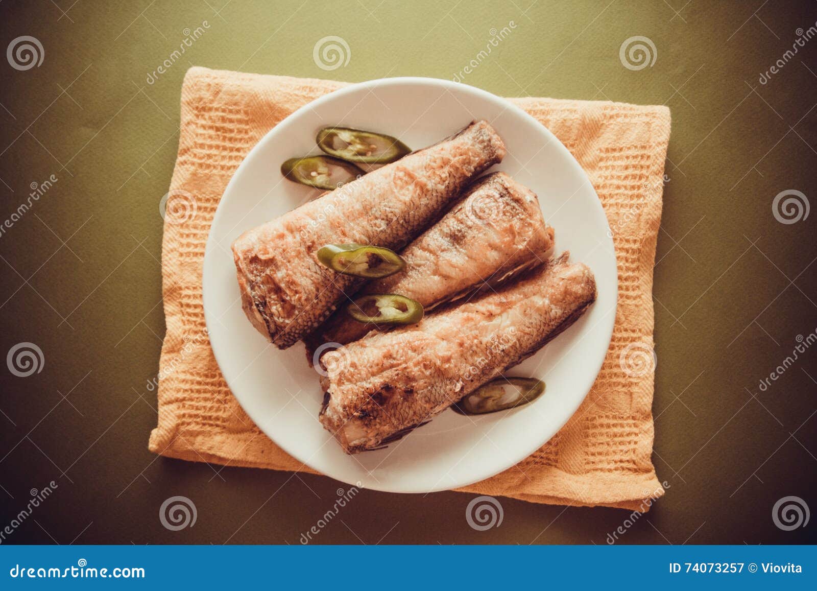 Rockcod with Parsley and Chilli Stock Image - Image of dieting, dish ...
