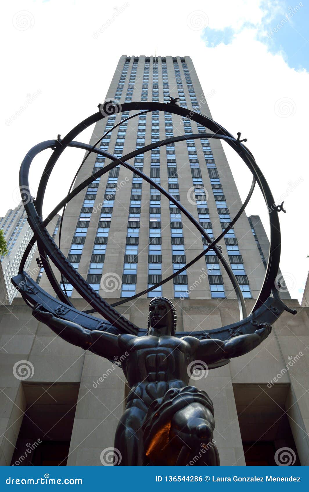 Rockefeller Center editorial photo. Image of york, america - 136544286