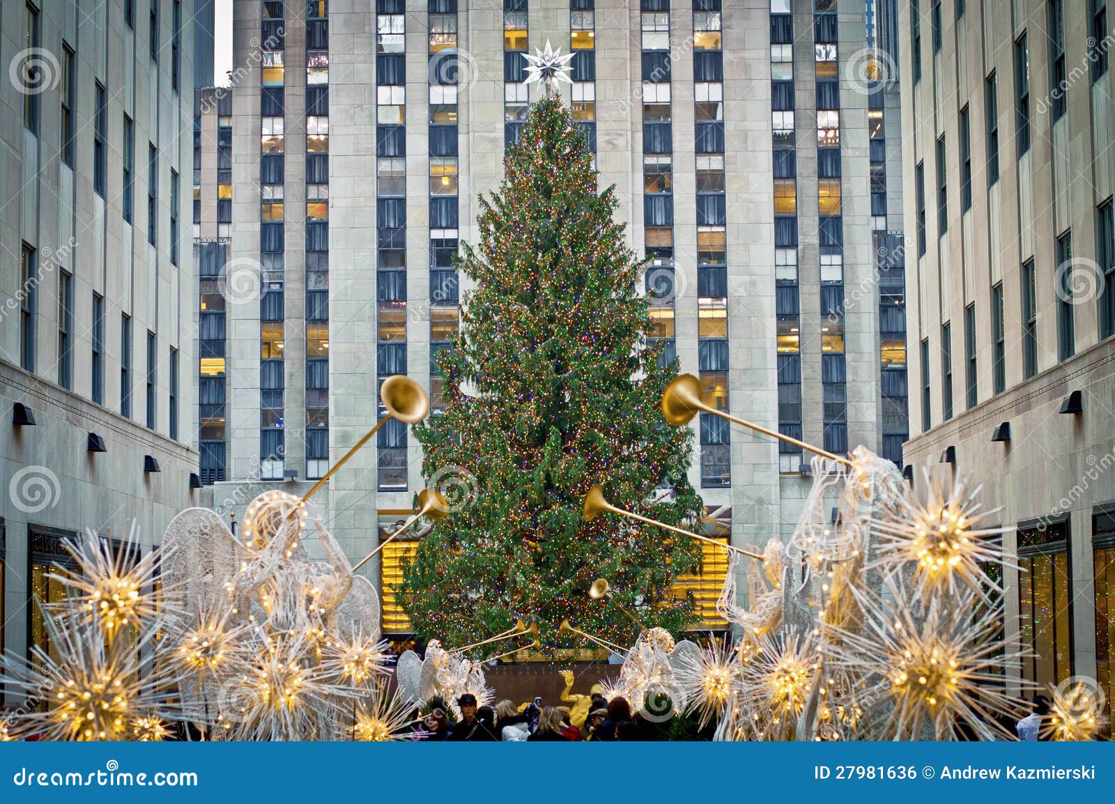 Rockefeller Center Tree 2012 Editorial Photo - Image of tree ...