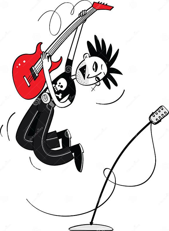 Rocker stock vector. Illustration of objects, musician - 24058068