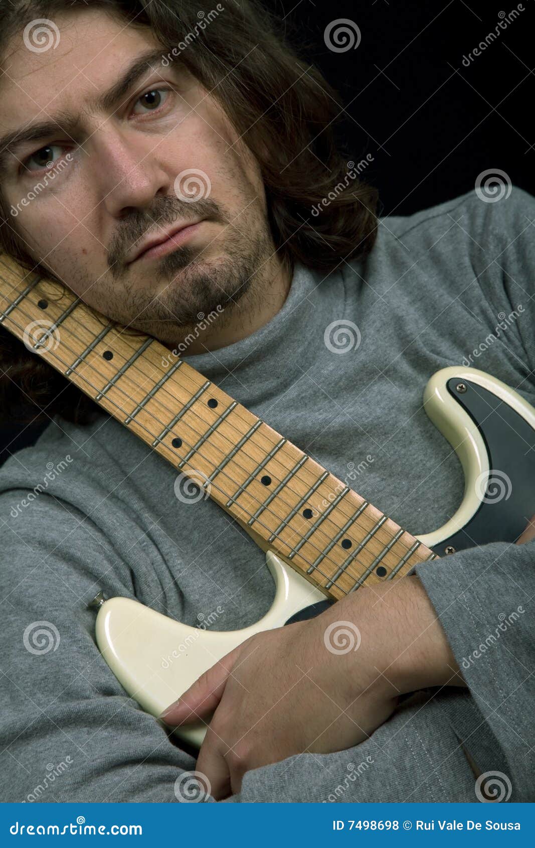 Rocker stock photo. Image of dark, grunge, black, band - 7498698