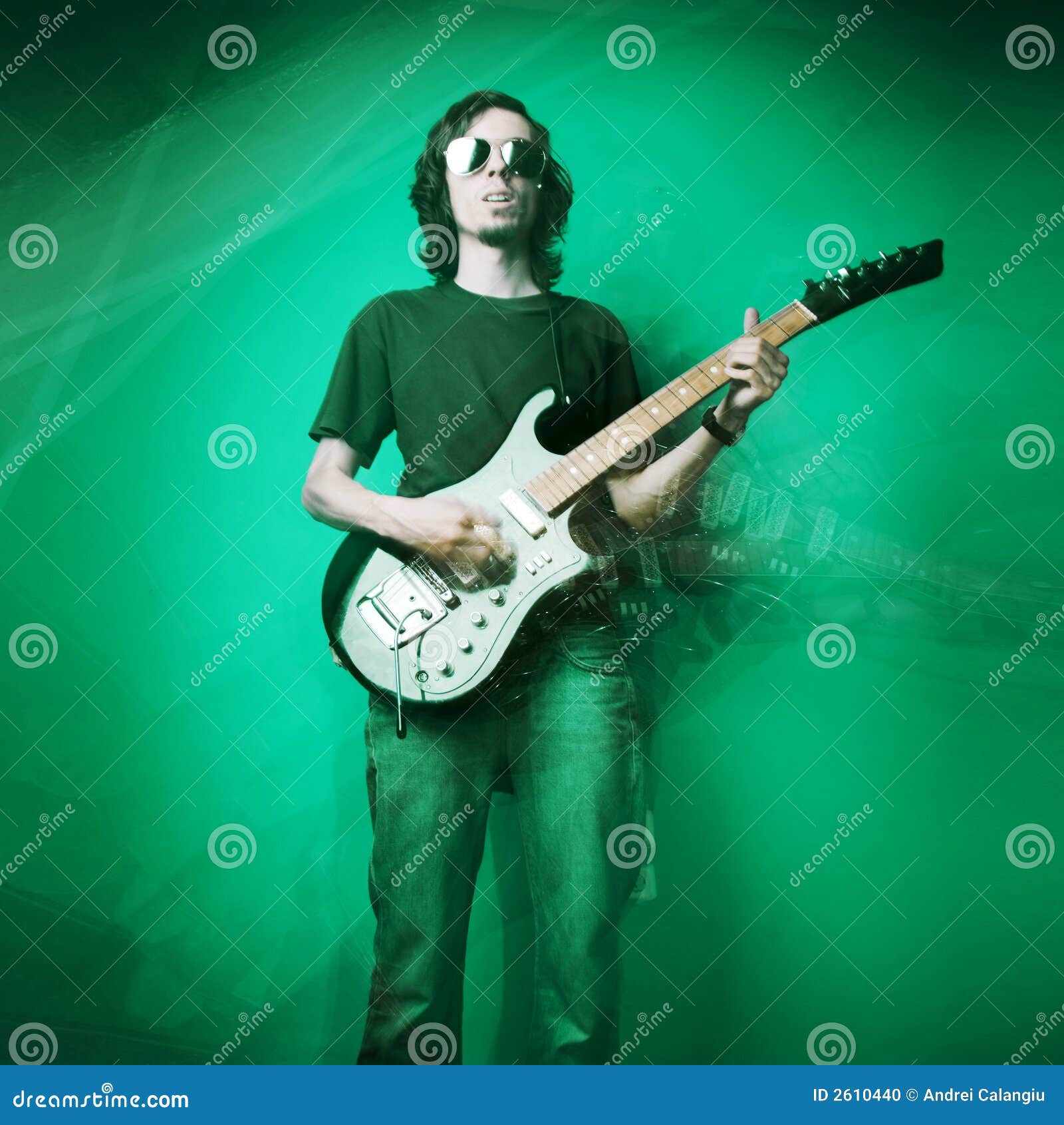Rocker boy stock photo. Image of alternative, play, focal - 2610440
