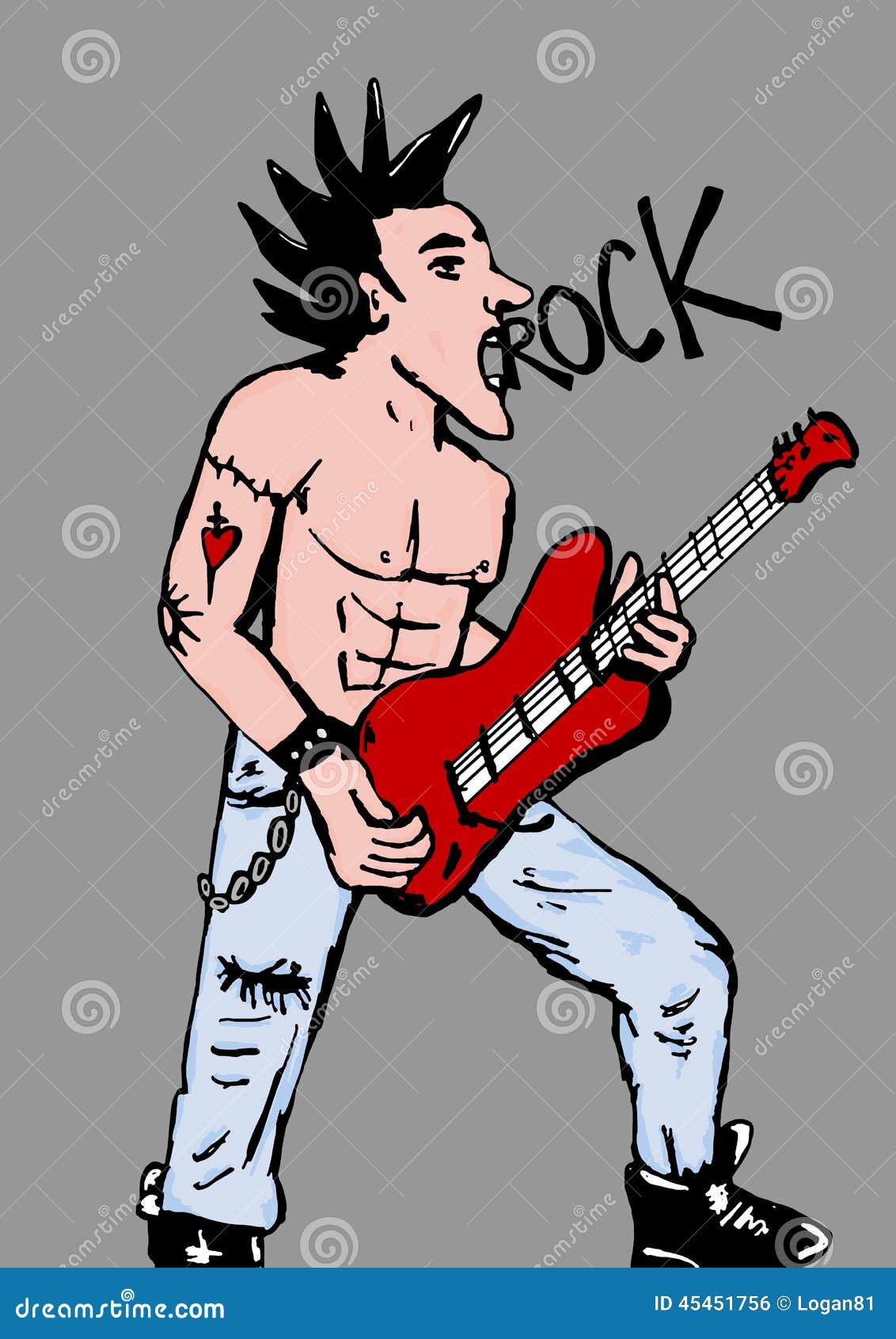 The rocker stock illustration. Illustration of symbol - 45451756