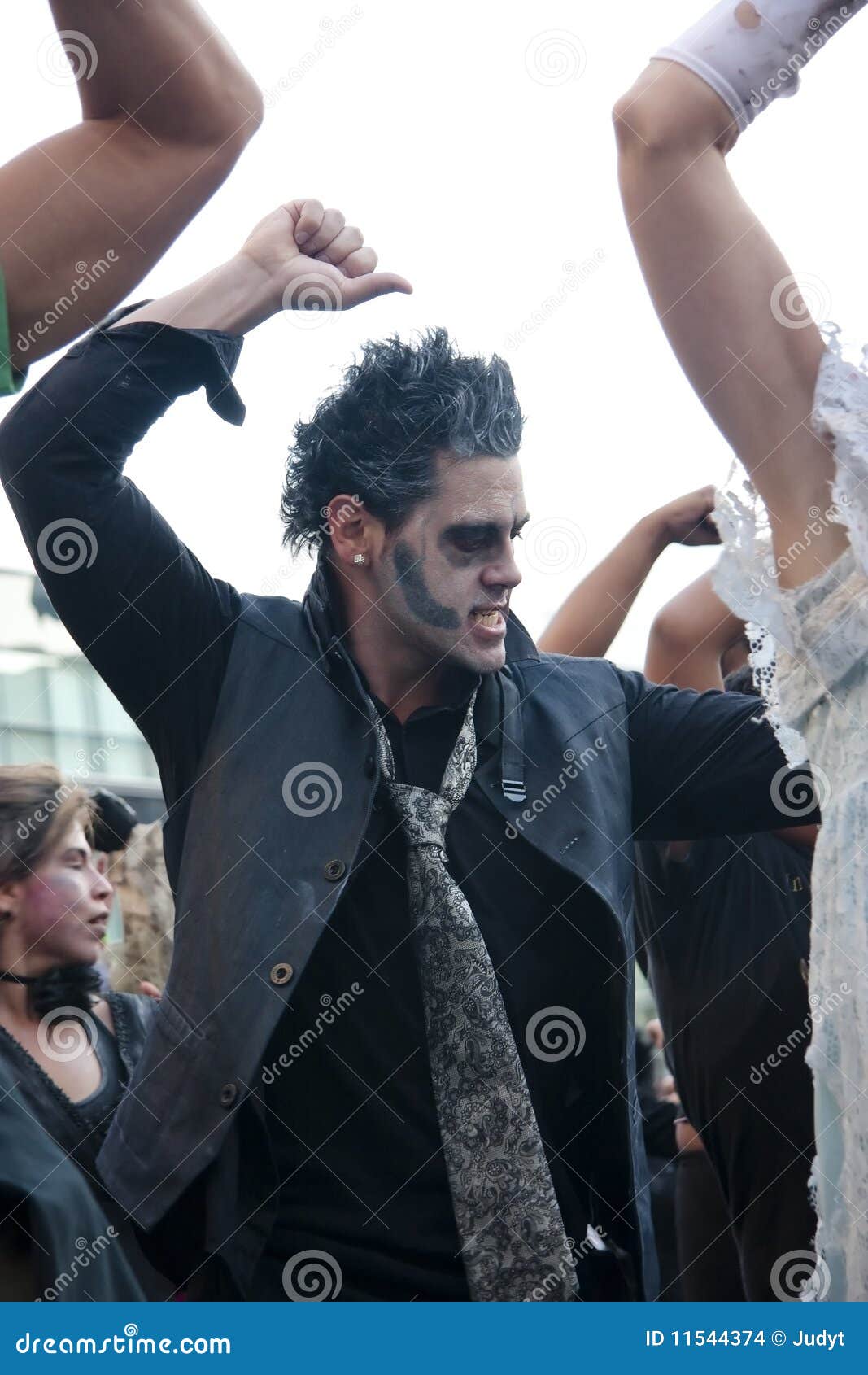 Rocker zombie editorial stock image. Image of jackson - 11544374