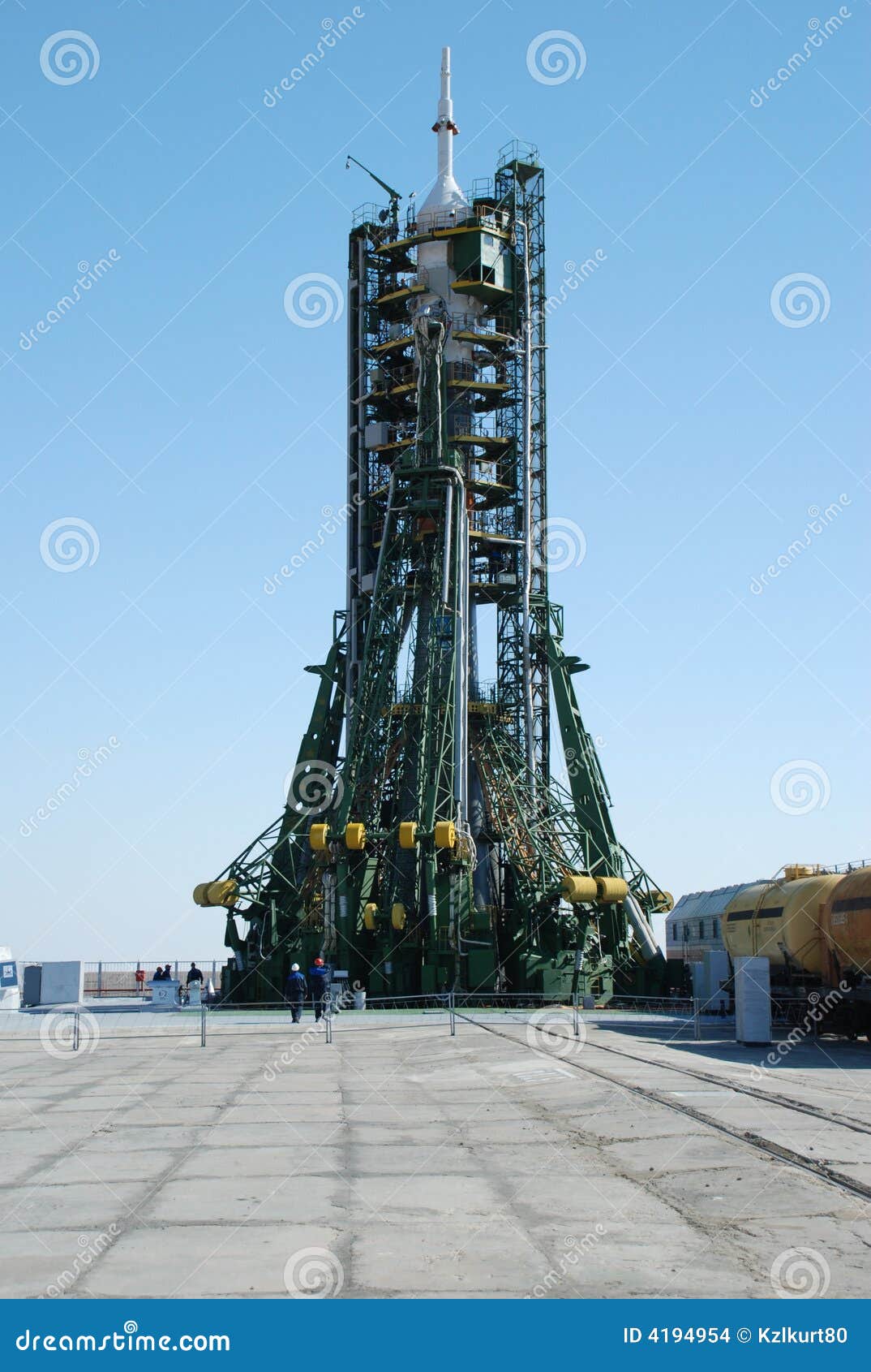 Rocket stock photo. Image of cosmonaut, land, dimensional - 4194954