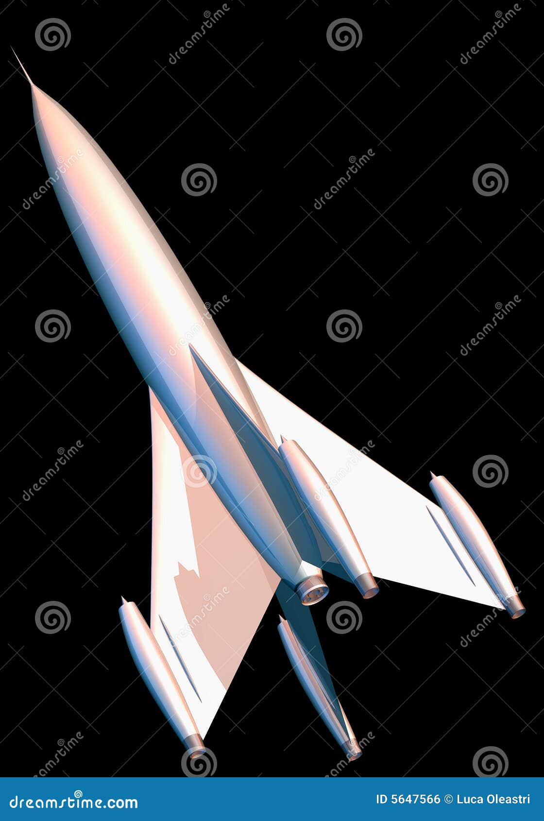 Rocket Propulsion Science Space Engineering Vector Illustration ...