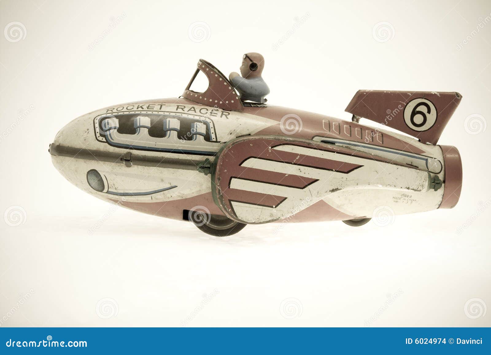 Rocket stock photo. Image of antique, space, faded, stripes - 6024974