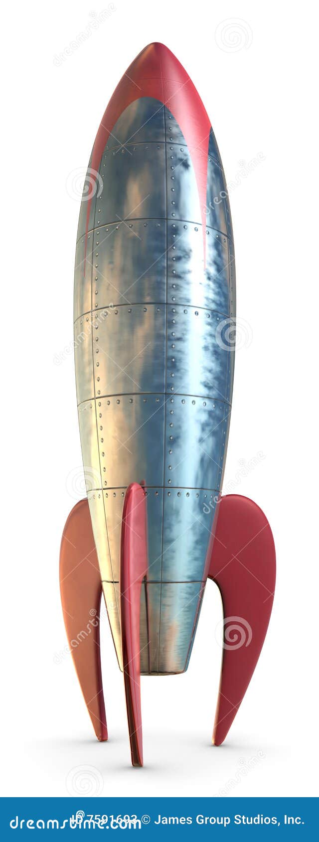 Rocket stock image. Image of science, close, clippingpath - 7591693