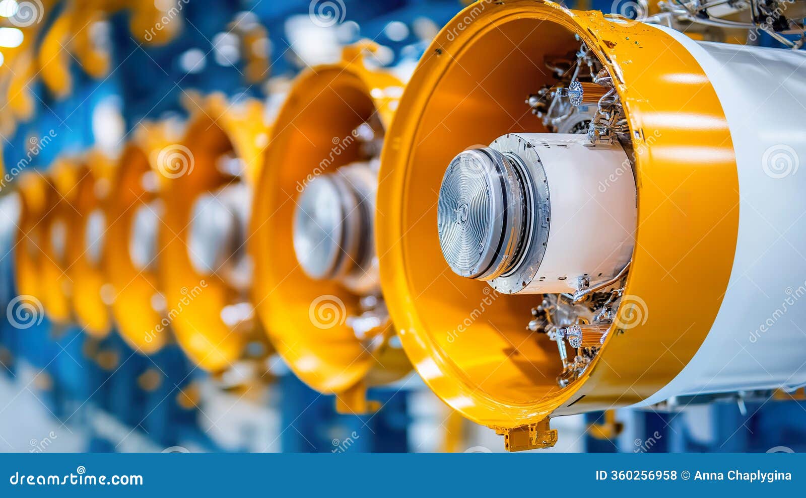 Rocket Assembly and Testing at Aerospace Engineering Facility during ...