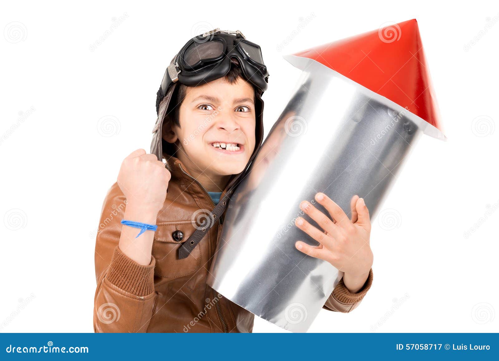 Rocket boy stock image. Image of goggles, flight, power - 57058717