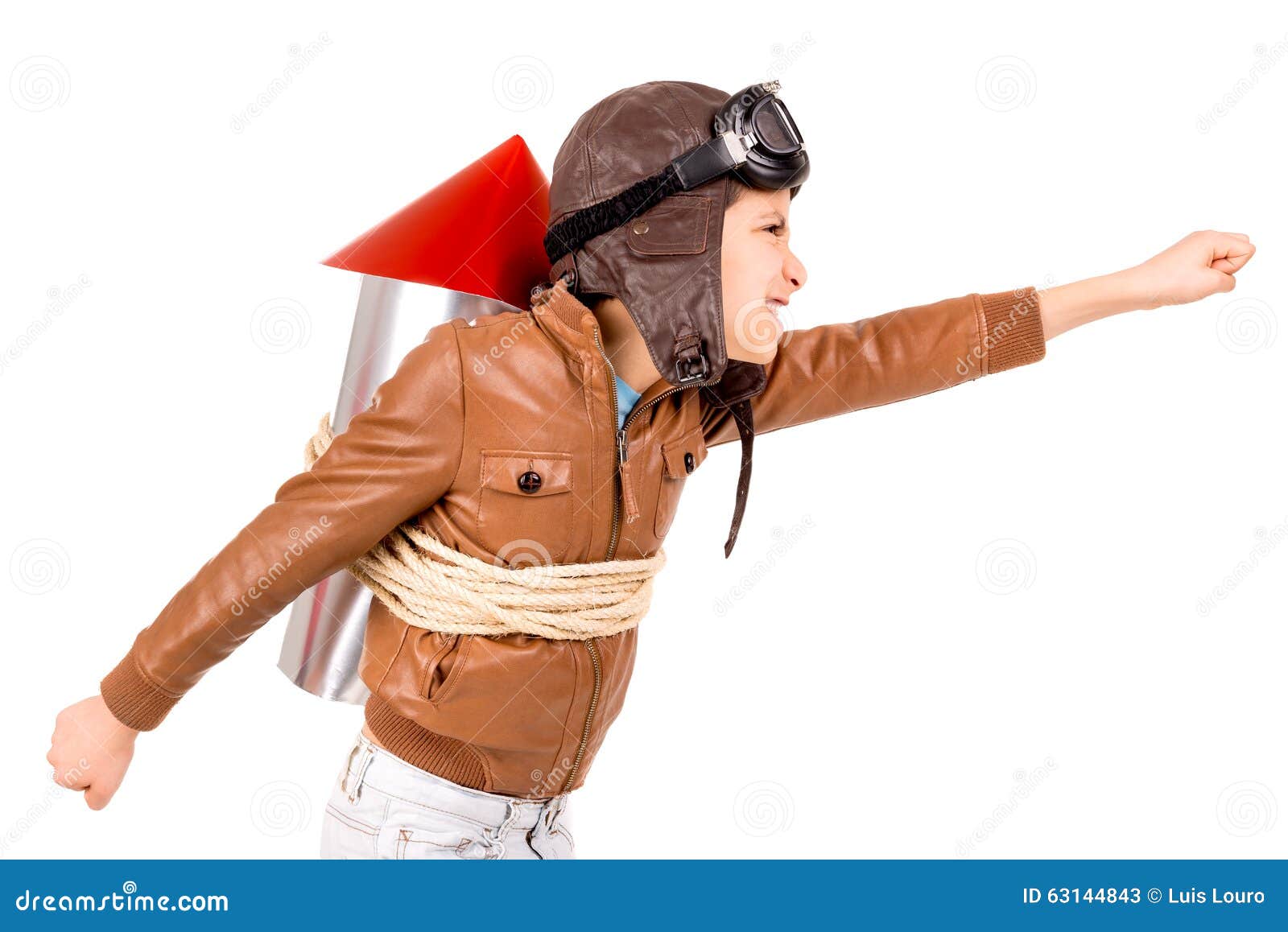 Rocket boy stock image. Image of face, people, happy - 63144843